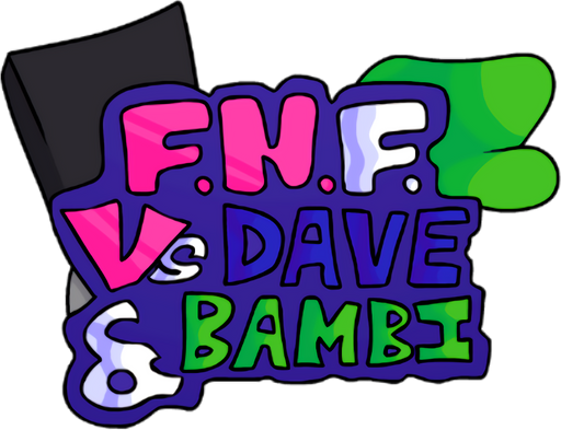 Logo for Friday Night Funkin' vs. Dave and Bambi by Kickedblock - SteamGridDB