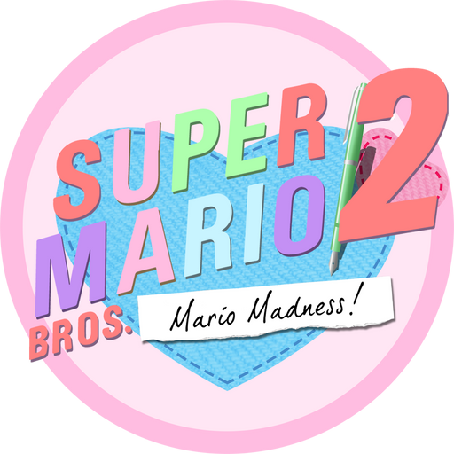 Logo for Super Mario Bros. 2 by SvyatDaBoev - SteamGridDB
