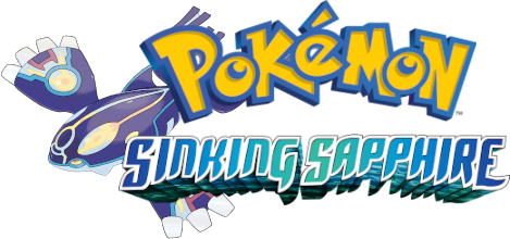 Logo for Pokémon Sinking Sapphire by BroCookie - SteamGridDB