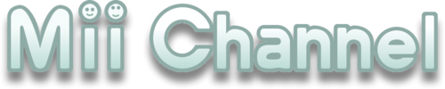 Mii Channel Logo Wii Mii Wii Mii Channel Mii Maker Switch Miitopia