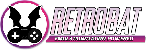 Logo for RetroBat (Emulator) by MassiveGoods - SteamGridDB