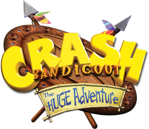 Logo for Crash Bandicoot: The Huge Adventure by yst - SteamGridDB