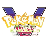 Logo for Pokemon Hyper Emerald V: Lost Artifacts (精灵宝可梦 究极绿宝石V Lost ...
