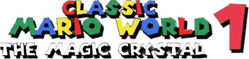 Logo for Classic Mario World: The Magical Crystals by Shiios42 - SteamGridDB