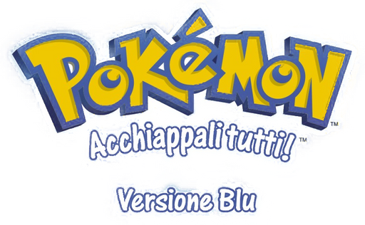 Logo for Pokémon Blue Version by o0oMaRcUs - SteamGridDB