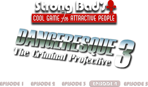 Logo for Strong Bad Episode 4: Dangeresque 3 by Frogger on Gameboy ...