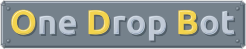 Logo for One Drop Bot by m1t3nk0v - SteamGridDB