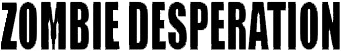 Logo for Zombie Desperation by Sephiroth983 - SteamGridDB