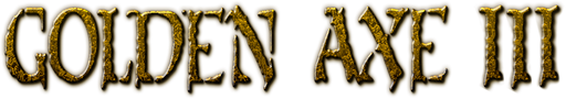 Logo for Golden Axe III by KyleKahotek - SteamGridDB