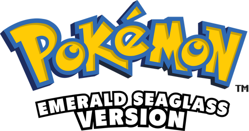 Logo for Pokémon Emerald Seaglass by MBaliver - SteamGridDB