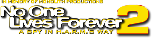 Logo for No One Lives Forever 2: A Spy in H.A.R.M.'s Way by Gector(lint ...