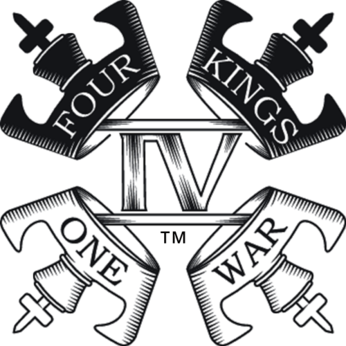 Logo for Four Kings One War by effcol - SteamGridDB