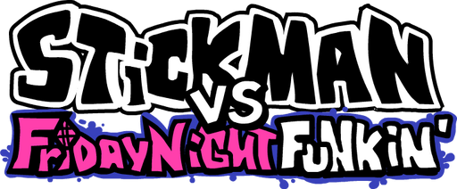 Logo for Stickman vs. Friday Night Funkin' by InkScarlet - SteamGridDB