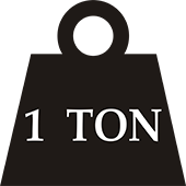 Logo for 1 Ton by Kutsune - SteamGridDB