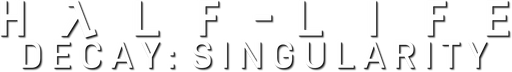 Logo for Half-Life: Decay Singularity by ColossusSteppes - SteamGridDB