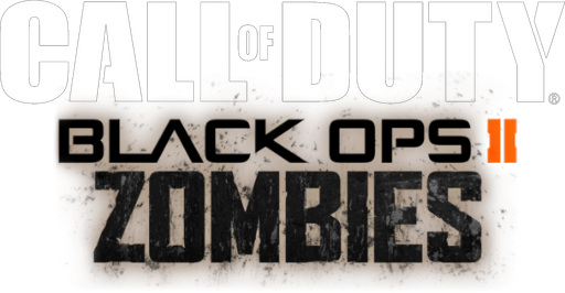 Logo for Call of Duty: Black Ops II - Zombies by 901BL00D - SteamGridDB