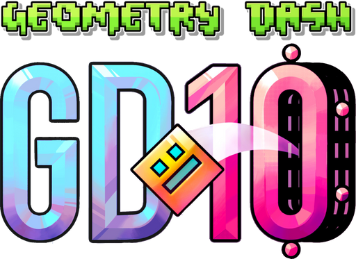 Logo for Geometry Dash by Kakashii - SteamGridDB