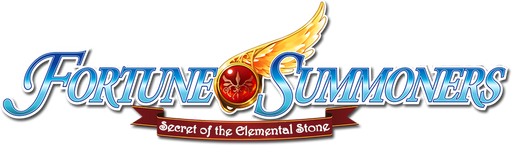 Logo for Fortune Summoners: Secret of the Elemental Stone by King Disen ...