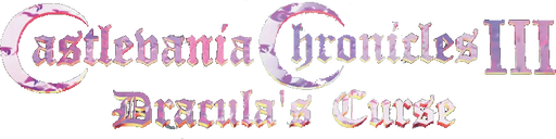 Logo for Castlevania Chronicles III Dracula's Curse by Ridds - SteamGridDB