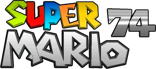 Logo for Super Mario 74 by LogingCoolMario - SteamGridDB