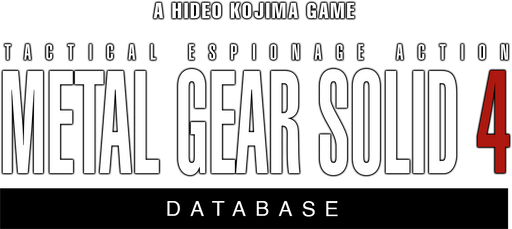 Logo for Metal Gear Solid 4 Database by Pi0h1.com - SteamGridDB