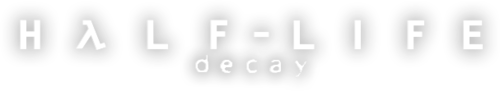 Logo for Half-Life: Decay by starman0097 - SteamGridDB