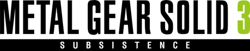 Logo for Metal Gear Solid 3: Subsistence by Maxine - SteamGridDB