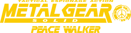 Logo for Metal Gear Solid: Peace Walker by LDfrost - SteamGridDB