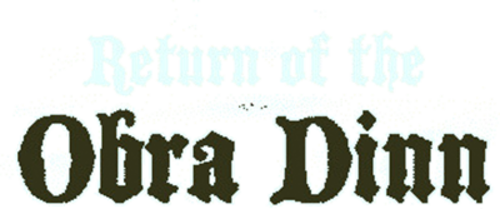 Logo for Return of the Obra Dinn by Quazer - SteamGridDB