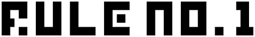 Logo for Rule No. 1 by HamStar - SteamGridDB