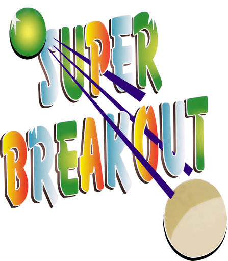 Logo for Super Breakout by djbobw - SteamGridDB