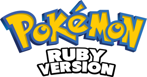 Logo for Pokémon Ruby Version by Ikari00 - SteamGridDB
