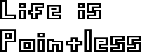 Logo for Life is Pointless by carlsgrids - SteamGridDB
