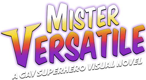 Logo for Mister Versatile: A Gay Superhero Visual Novel by JustMeh125 ...