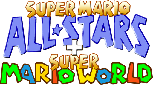 Logo For Super Mario All-stars + Super Mario World By Abstractcities