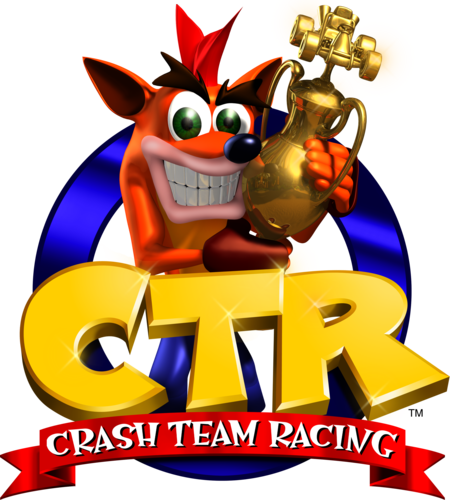 Logo for CTR (Crash Team Racing) by RealSayakaMaizono - SteamGridDB