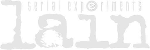 Logo for Serial Experiments Lain by Anchor-Cross - SteamGridDB