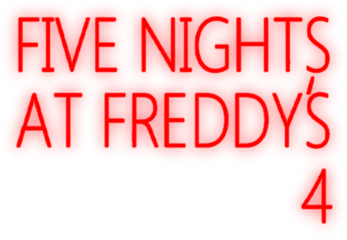 Logo for Five Nights at Freddy's 4 by zeliphlux - SteamGridDB