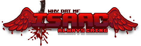 Logo for The Binding of Isaac: Rebirth by flabberghast - SteamGridDB