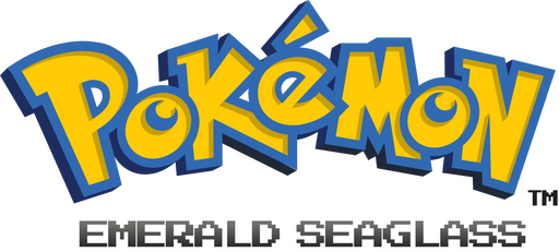 Logo for Pokémon Emerald Seaglass by MBaliver - SteamGridDB