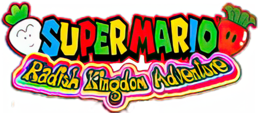 Logo for Super Mario Radish Kingdom Adventure by Shiios42 - SteamGridDB