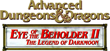 Logo for Eye of the Beholder II: The Legend of Darkmoon by Luckspeare ...