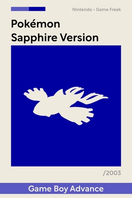 Grid for Pokémon Sapphire Version by CalliEcho - SteamGridDB