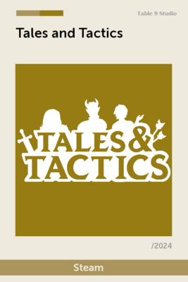 Tales & Tactics - SteamGridDB