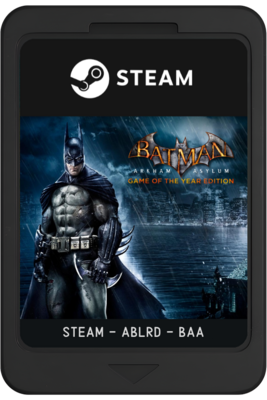 Grid for Batman: Arkham Asylum - Game of the Year Edition by abelardthebard - SteamGridDB