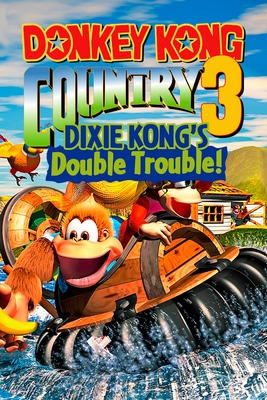 Grid for Donkey Kong Country 3: Dixie Kong's Double Trouble! by BrochachoTheBro - SteamGridDB
