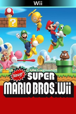 Grid for Newer Super Mario Bros. Wii by Gusto - SteamGridDB