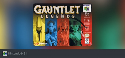 Grid for Gauntlet Legends by Rigman- - SteamGridDB