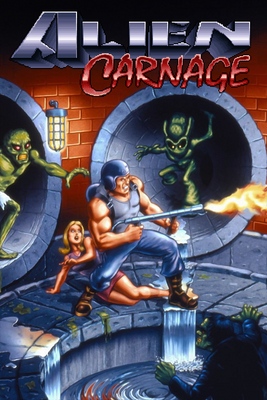 Grid for Alien Carnage / Halloween Harry by Xandie - SteamGridDB