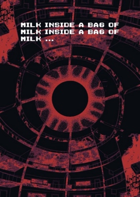 Grid for Milk inside a bag of milk inside a bag of milk by RabidLime ...